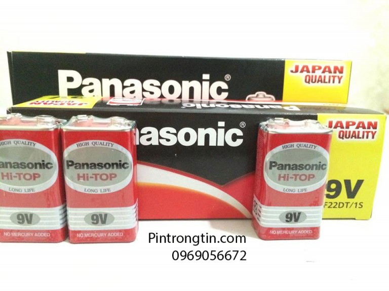 Pin 9v Panasonic Than chính hãng giá rẻ nhất | Pin Trọng Tín