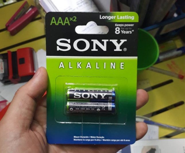 Pin AAA Sony AM4 Alkaline Chính Hãng || Pin Thành Phát