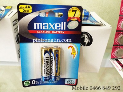 Pin AA Maxell chính hãng chất lượng cao giá tốt nhất | Pin Trọng Tín