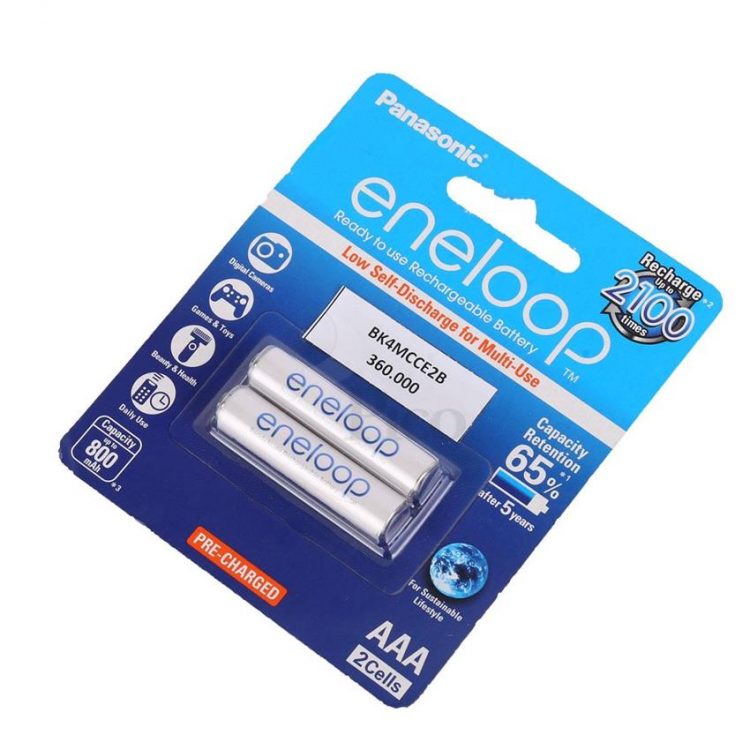 Pin sạc Eneloop AAA 800mAh chính hãng | Pin Trọng Tín