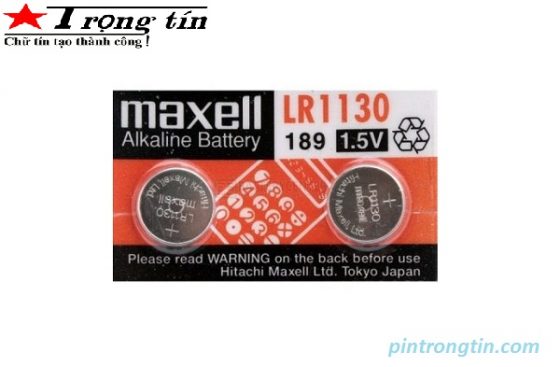 Pin cúc áo - Pin AG10, AG13, LR44, SR44, Pin LR1130 | Pin Trọng Tín