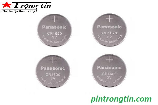 Pin CR1620 Panasonic, CR1620 Lithium 3v Chính hãng,chất lượng cao