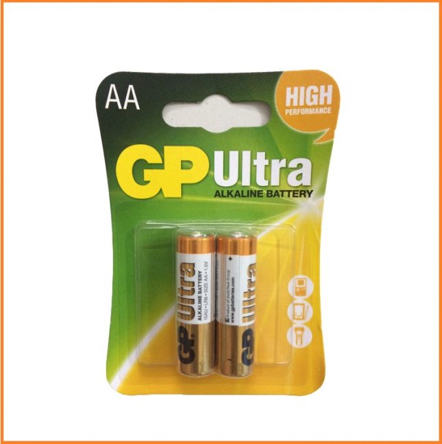 Pin AA GP Alkaline Ultra 1.5V - Pin tiểu AA 1.5v giá rẻ chính hãng
