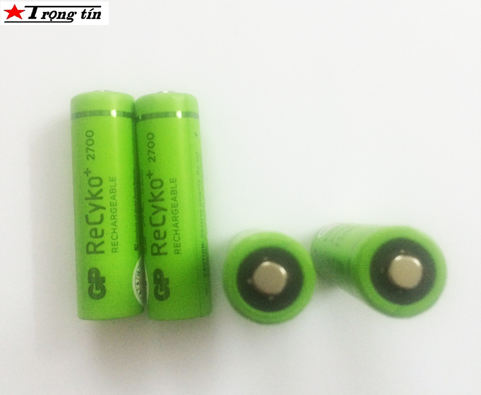 Pin sạc AA GP 2700mAh vỉ 4 viên chính hãng, giá rẻ | Pin Trọng Tín
