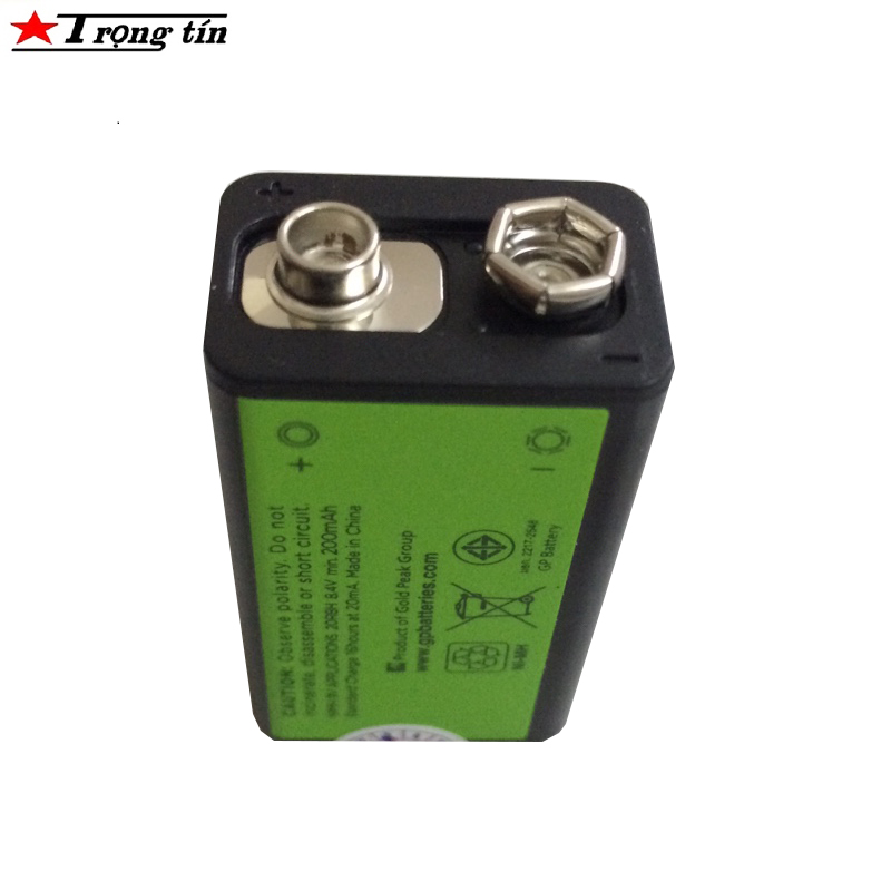 Pin sạc 9V GP / Pin sạc vuông 9v GP Recyko 200mSh 1000 lần sạc