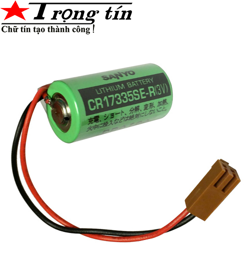 Pin Sanyo CR17335SE-R lithium 3V, Pin nuôi nguồn Bảo hành 6 - 12 tháng