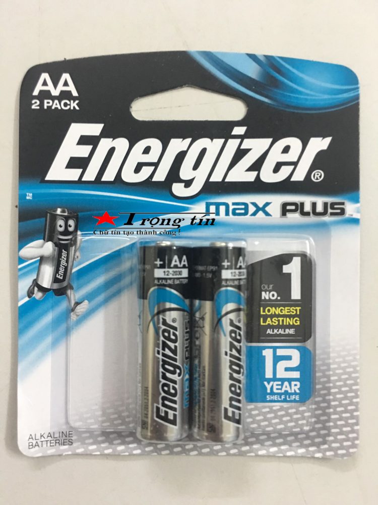 Pin AA Energizer Max Plus chính hãng chất lượng cao | Pin Trọng Tín