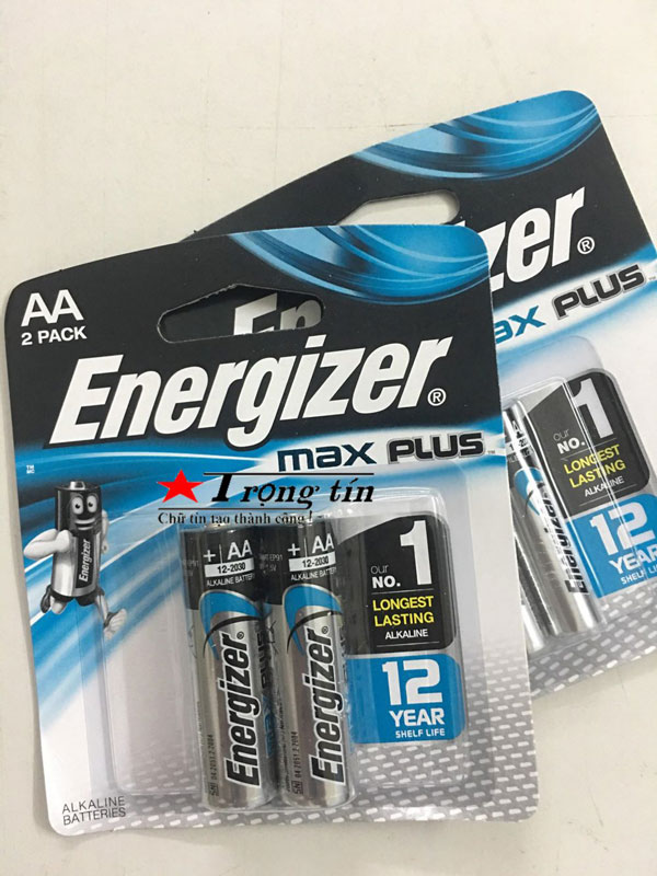 Pin AA Energizer Max Plus chính hãng chất lượng cao | Pin Trọng Tín