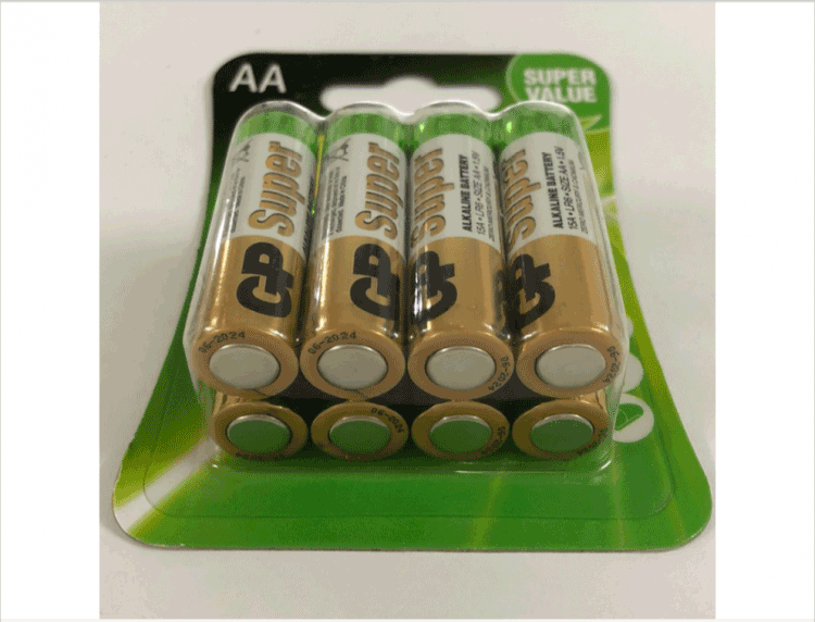 Pin AA GP Alkaline Vỉ 8 Viên hàng chính hãng giá tốt nhất