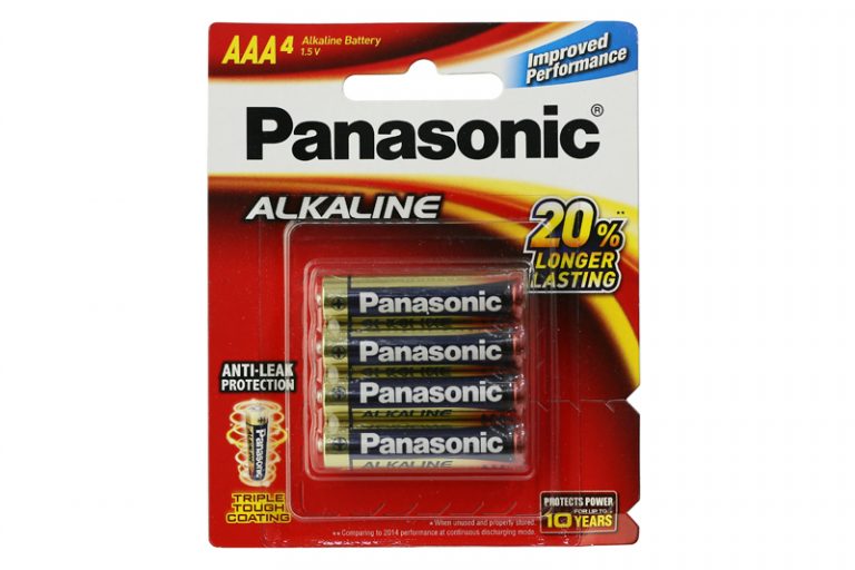 Pin AAA Panasonic Alkaline vỉ 4 viên chính hãng giá rẻ nhất