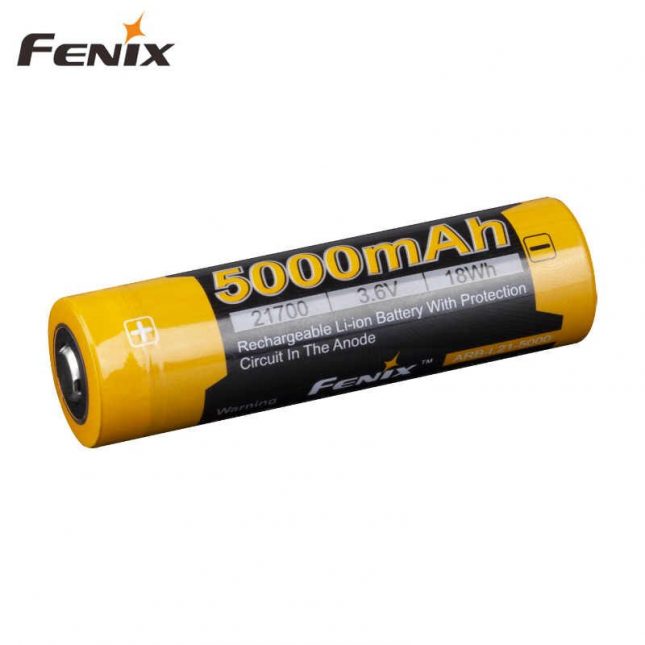 Pin Sạc Fenix 2170 5000mAh Chính Hãng - PINTRONGTIN