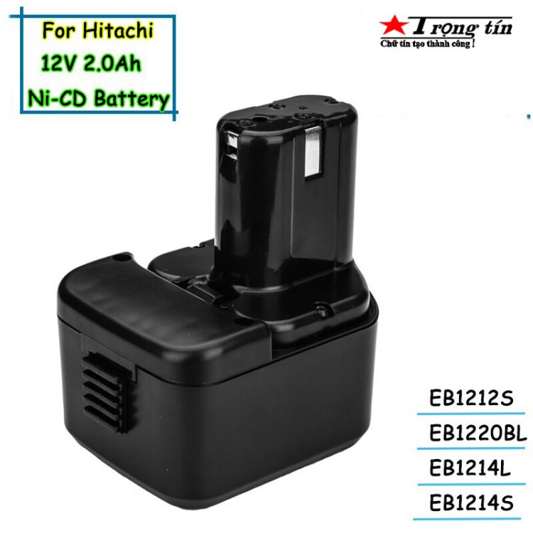 Pin Máy Khoan HITACHI 12v-2.0AH 2000mAh Nhập Khẩu