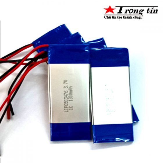 Pin sạc Lithium Polymer 3.7v, pin dẹt lithium 3.7v dung lượng cao